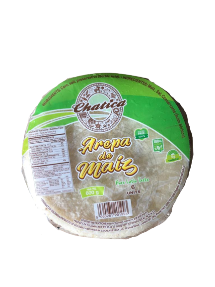 Chatica White Arepa | 12 X 6 UND - LaCasadeJack